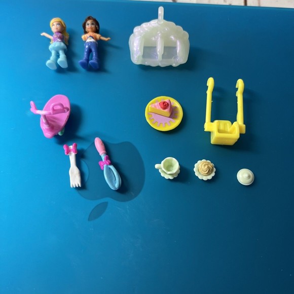 Mattel | Toys | Polly Pocket Rainbow Cloud Dream Playground Purse ...